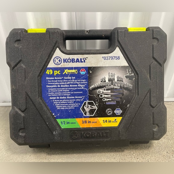 Kobalt | Other | 49 Piece Set Kobalt Tools 379758 Extreme Access Metric ...